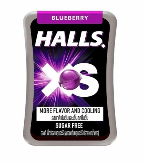 Леденцы HALLS без сахара черника, 12,5 г х 1 шт