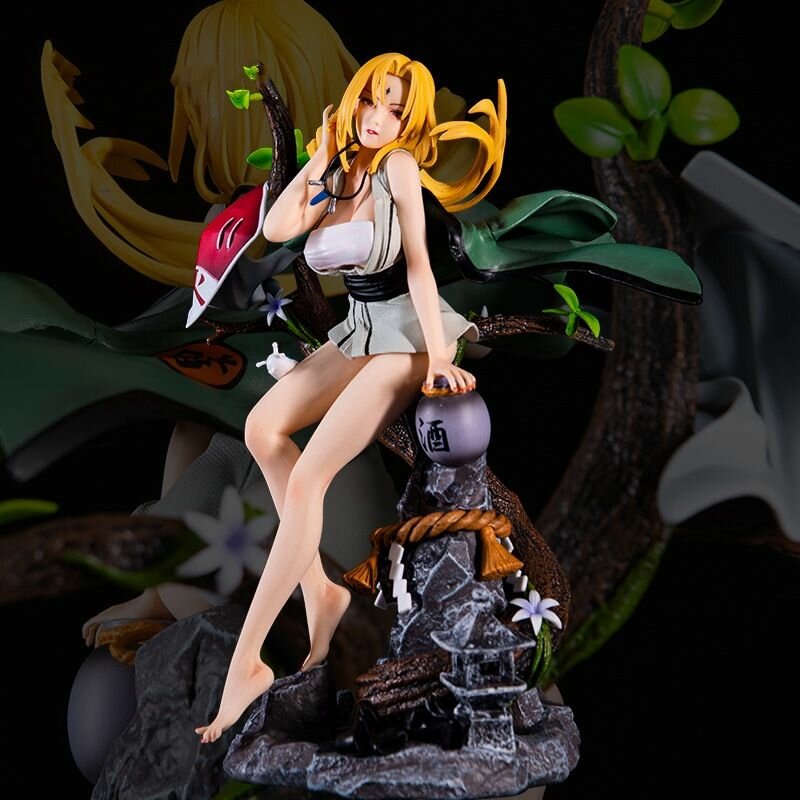 Фигурка аниме сексуальная девушка (Anime GK sexy Girl Fifth Hokage Figurine Tsunade Pvc )32см-пакет