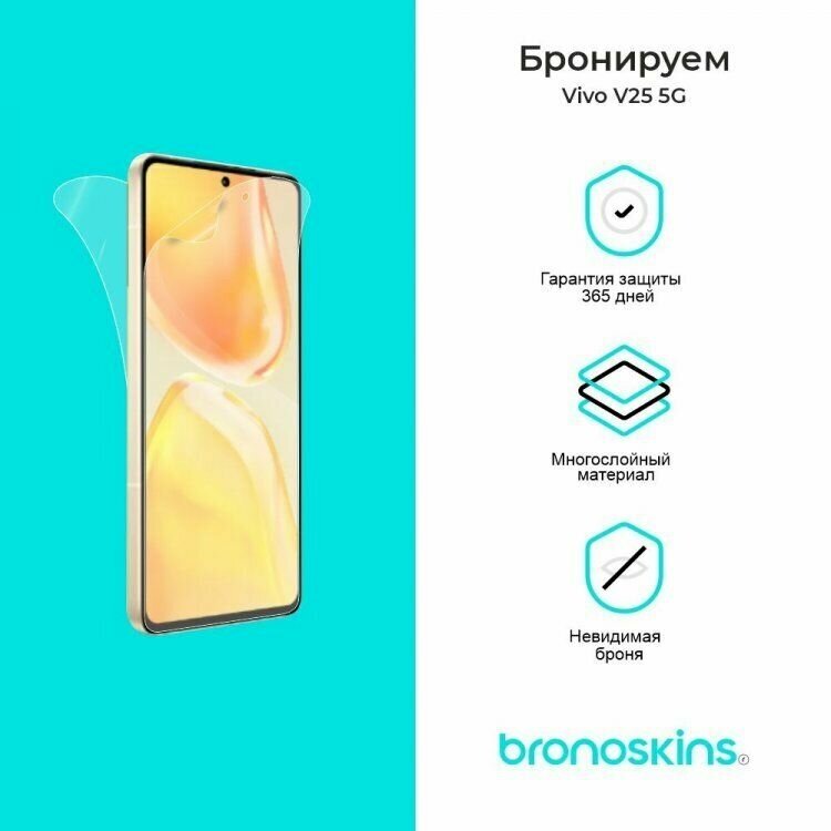 Защитная бронированная пленка на экран Xiaomi Mi 10 Ultra (Матовая, CaseFriendly с отступом под чехол)
