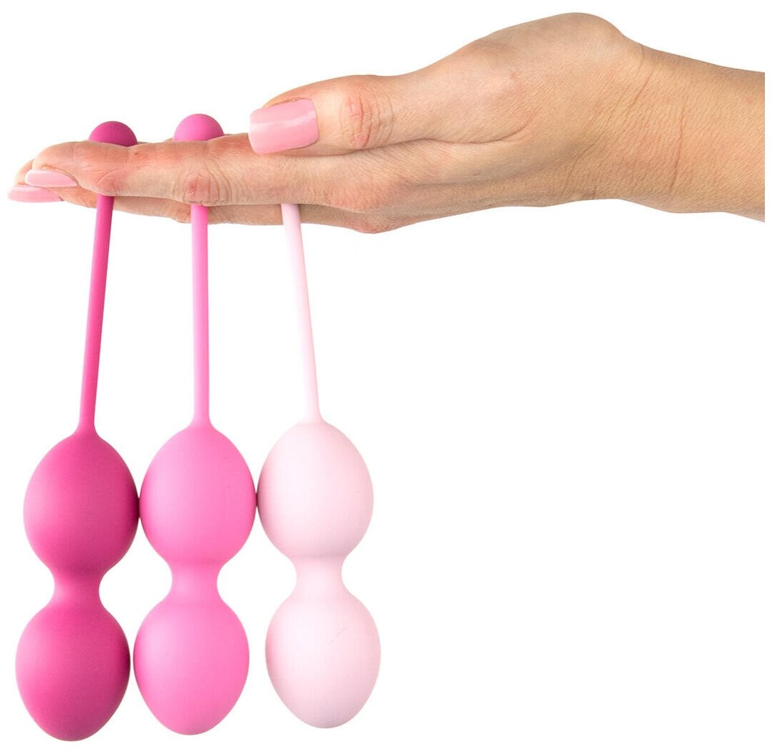 Набор вагинальных шариков FeelzToys FemmeFit Advanced Pelvic Muscle, 3 шт