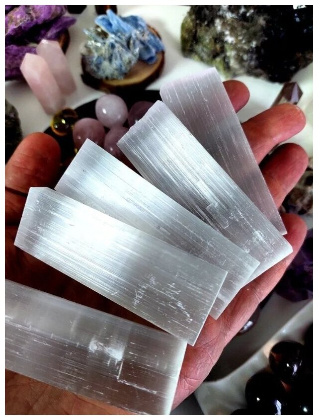 Селенит брусок 7-8,5 * 3 см