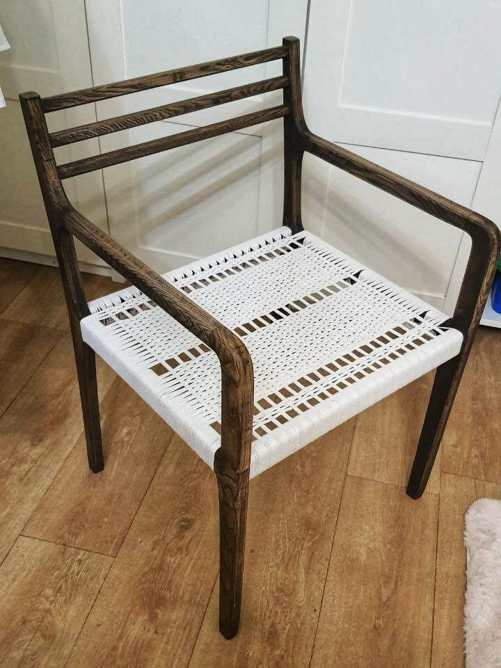 Кресло из дальневосточного ясеня в стиле лофт , интерьерное, ручная работа