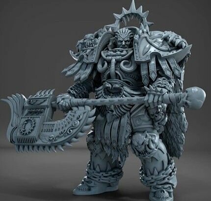 Миниатюра Warhammer 40000 - Ангрон Примарх, Пожиратели миров