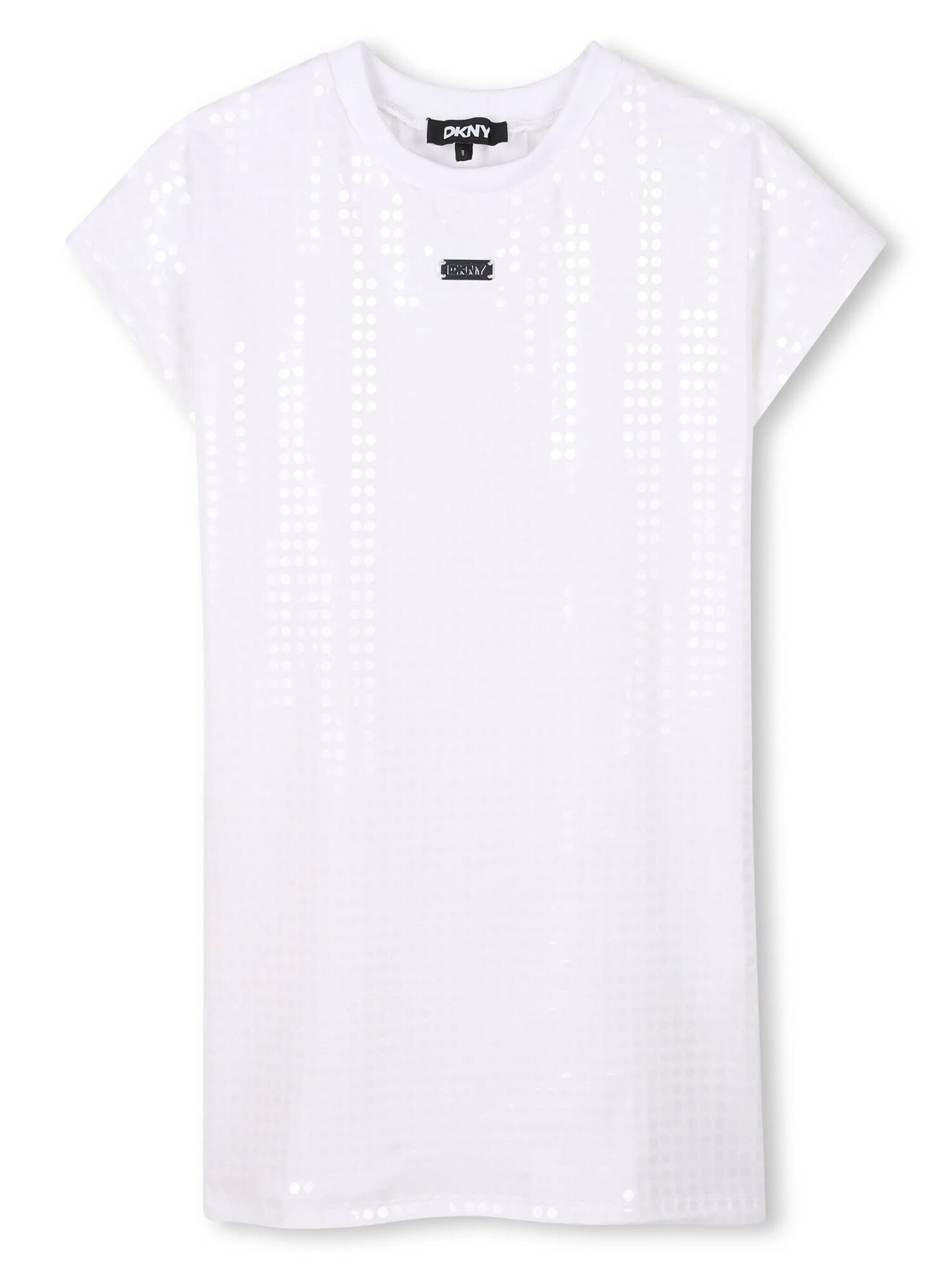 Платье Платье-футболка с пайетками