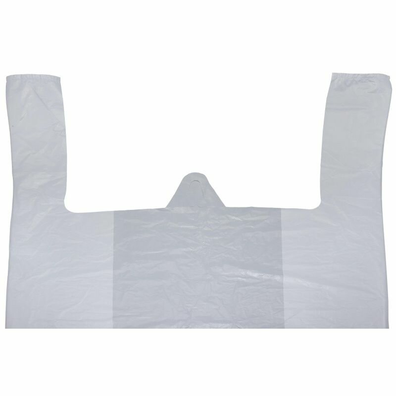 Пакет-майка Артпласт 45 и 30х75 см, 12 мкм, Белая, 50 шт (МАЙ09405)