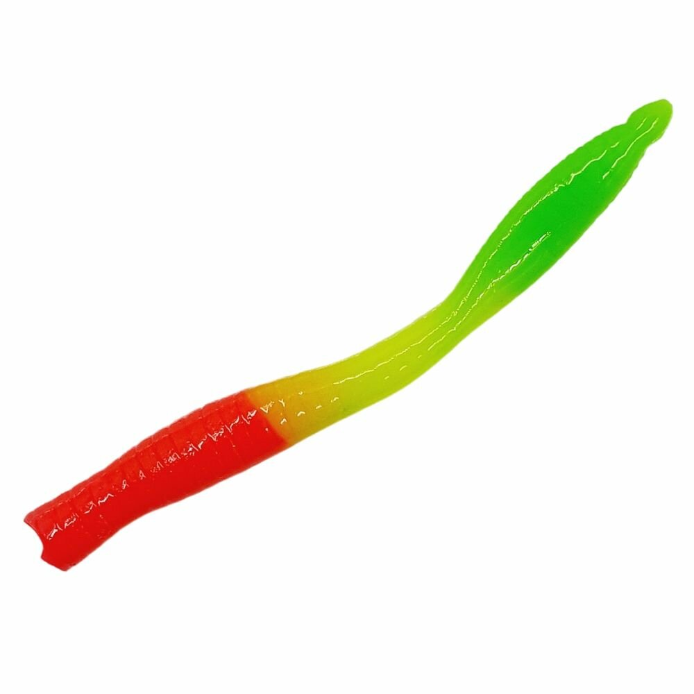 Силиконовые приманки на форель Cool Place Bomber Stretch, розовый/шартрез/зеленый, сыр / Форелевые приманки Кул Плэйс