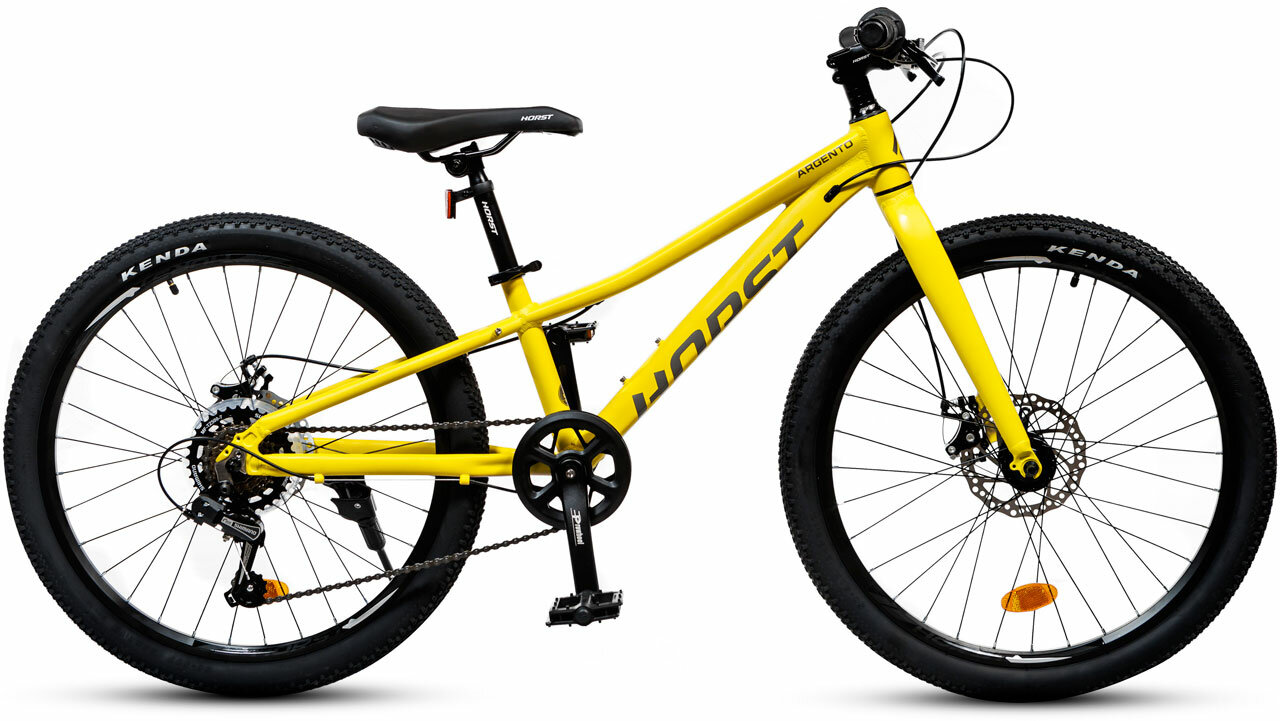 Велосипед HORST Argento 2025 (требует финальной сборки), Цвет желтый