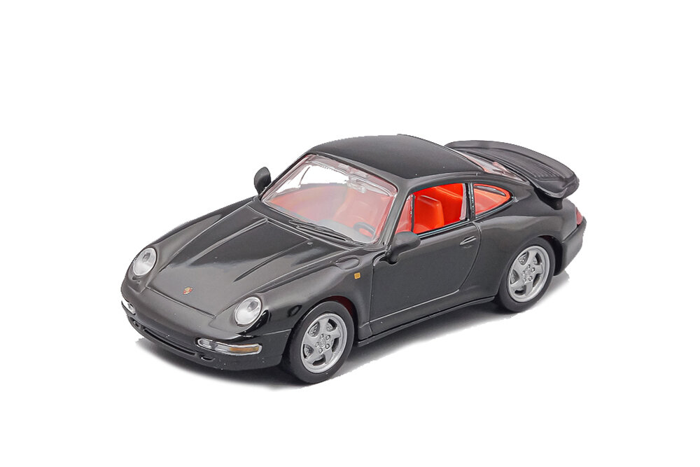 Модель коллекционная DEAGOSTINI Porsche 911 turbo coupe 1995 black