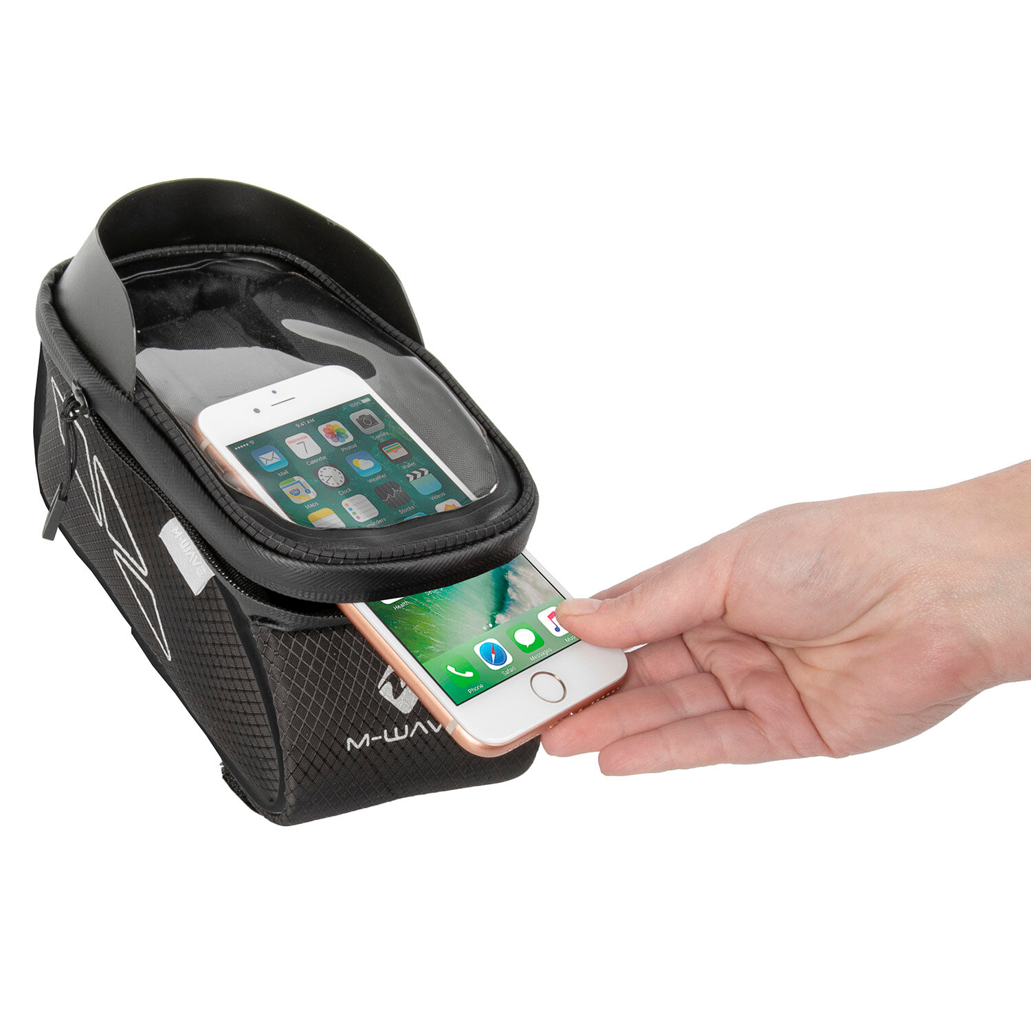 Сумочка/чехол+бокс ROTTERDAM TOP XL SC на раму для смартфона с защитой от бликов