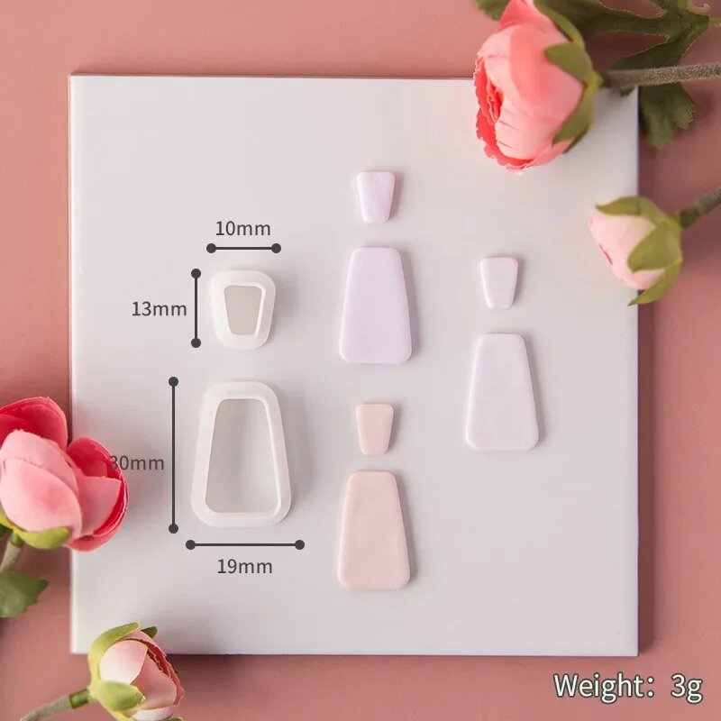 Формы для лепки из полимерной глины 2 шт. YT0397