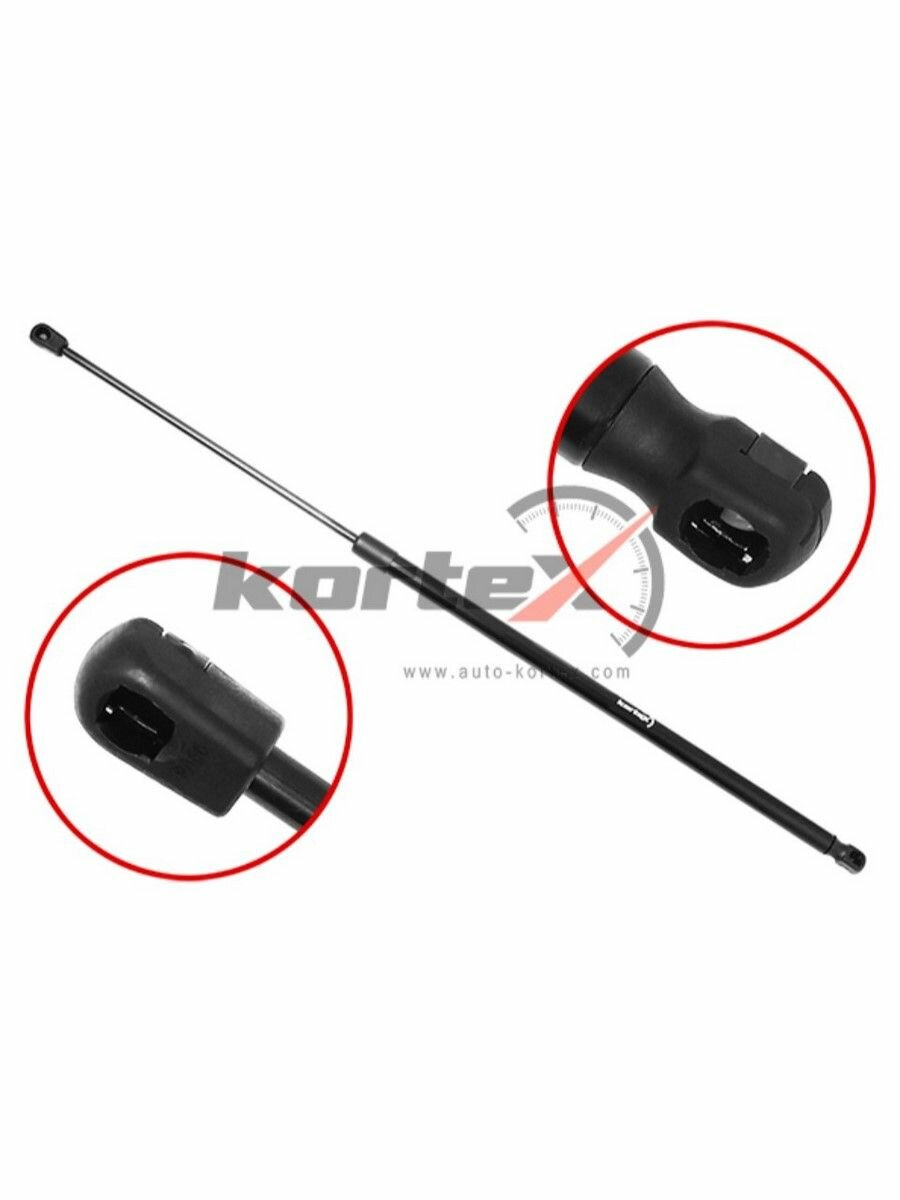 Амортизатор багажника Kortex KTB061, для KIA Picanto, черный, металл