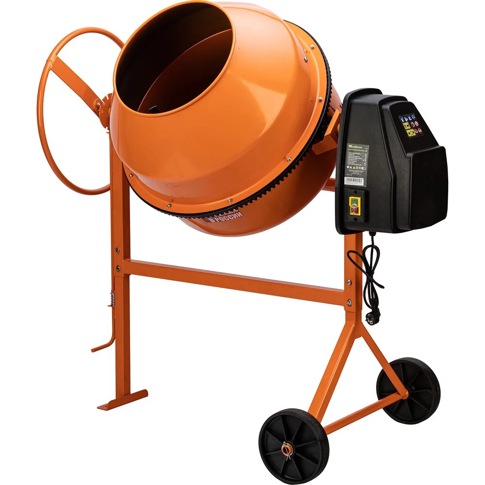 Бетоносмеситель СИБРТЕХ БСН-180П, мощность 700 Вт, полиамидный венец 95518