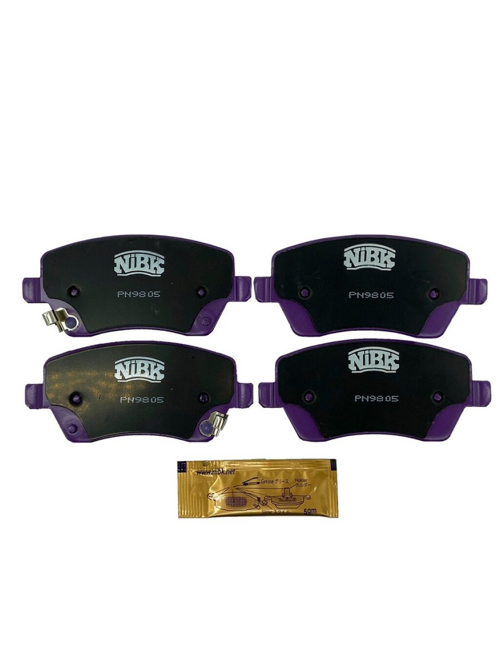 Колодки дисковые NIBK PN9805