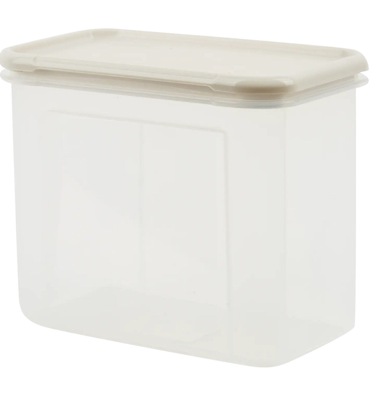 Контейнер для сыпучих продуктов Idi Land 1000 мл, полипропилен, цвет бежевый