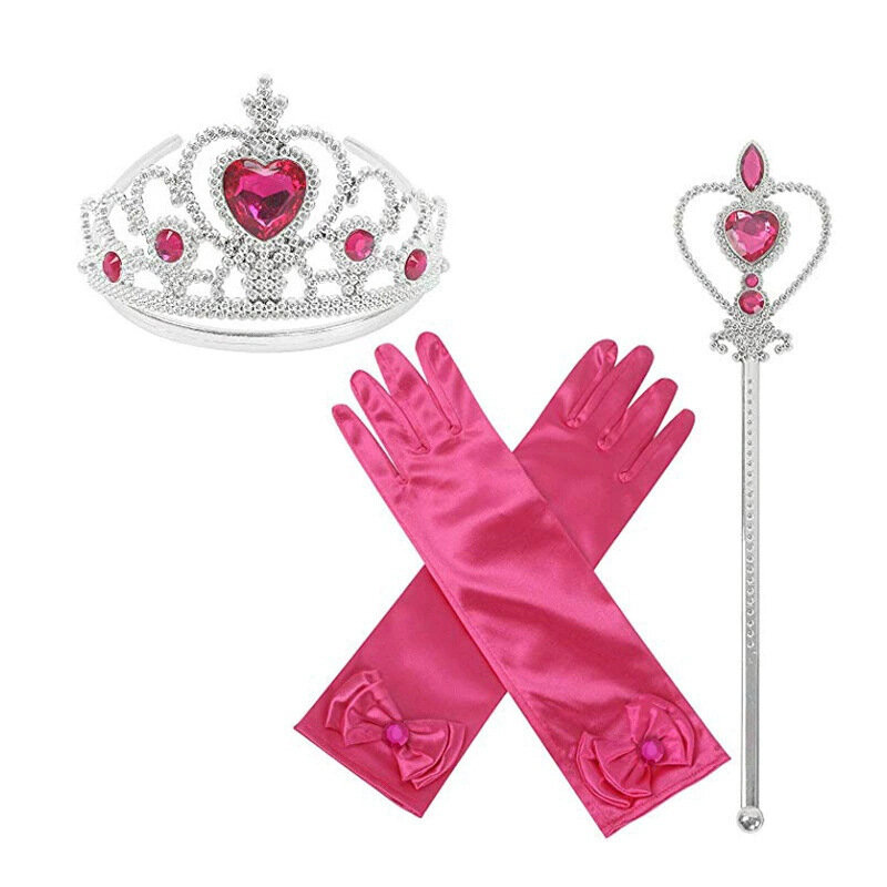 Костюм детский "Амазонка", на Хэллоуин, розово-красный, 100 см