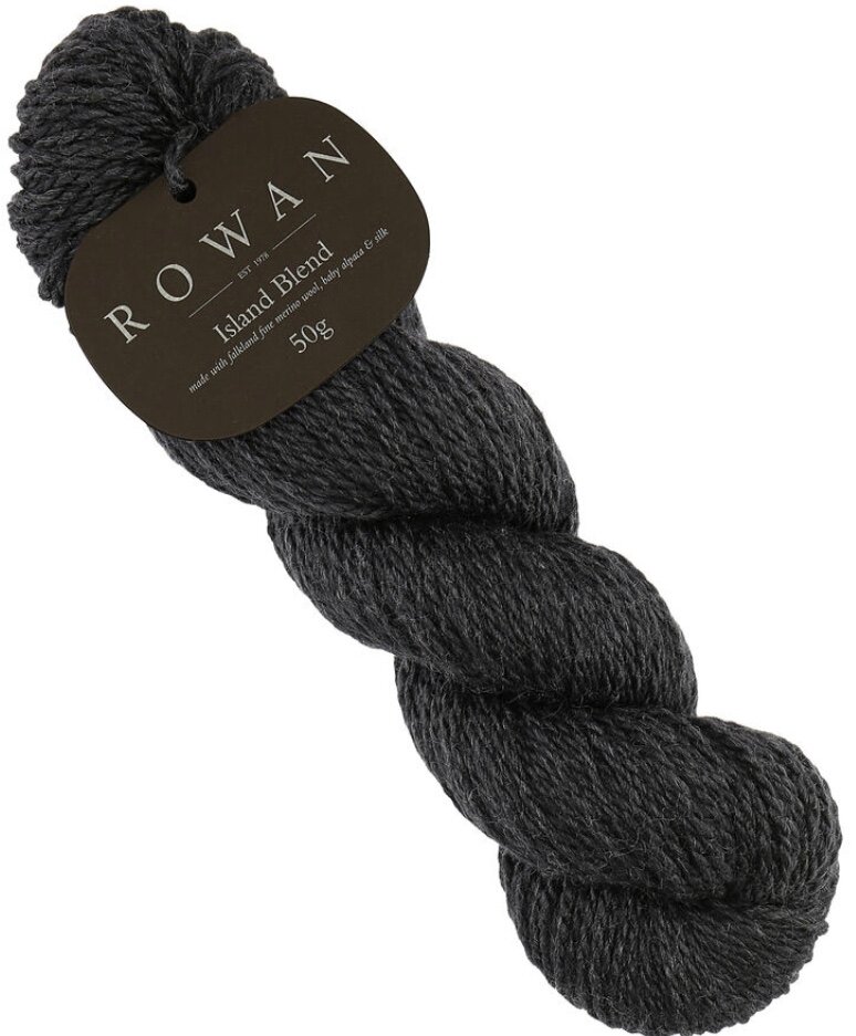 Island Blend /Айланд Блен/ пряжа Rowan, 9802226 (902, *, черный)