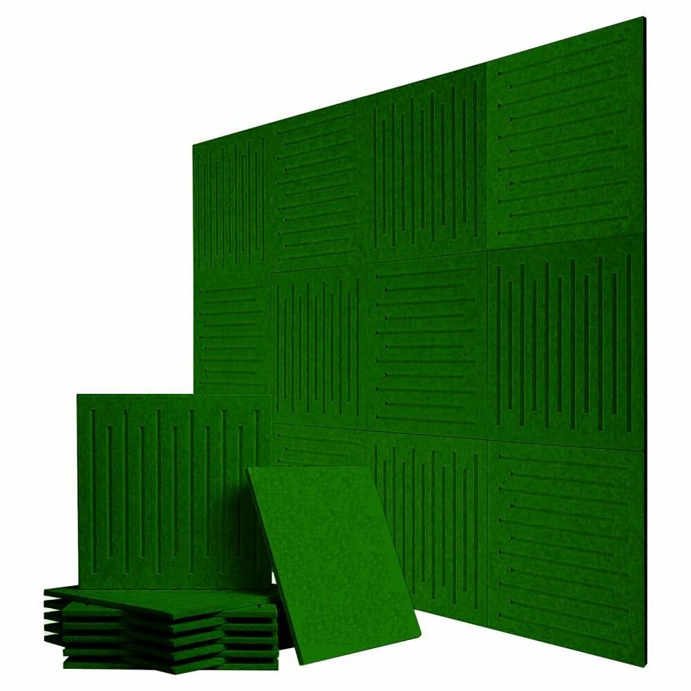 Акустический акустический Звуконепроницаемая Доска 300х300x9мм комплект из 12-х панелей