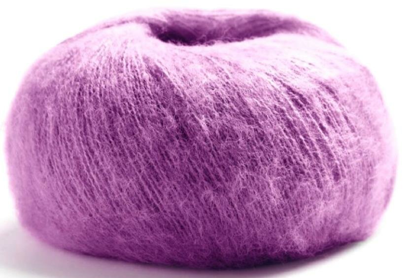 Cusi /Кузи/ пряжа Lamana, 100% альпака, 50г/225м (32, flieder (сирень), фиолетовый)