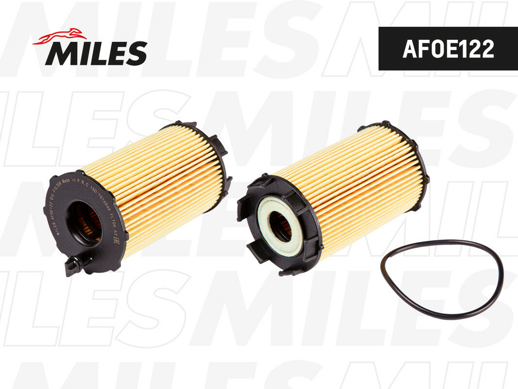 Фильтр масляный AUDI 4.2 FSI 05- 124мм фильтр-патрон Ауди AFOE122 MILES