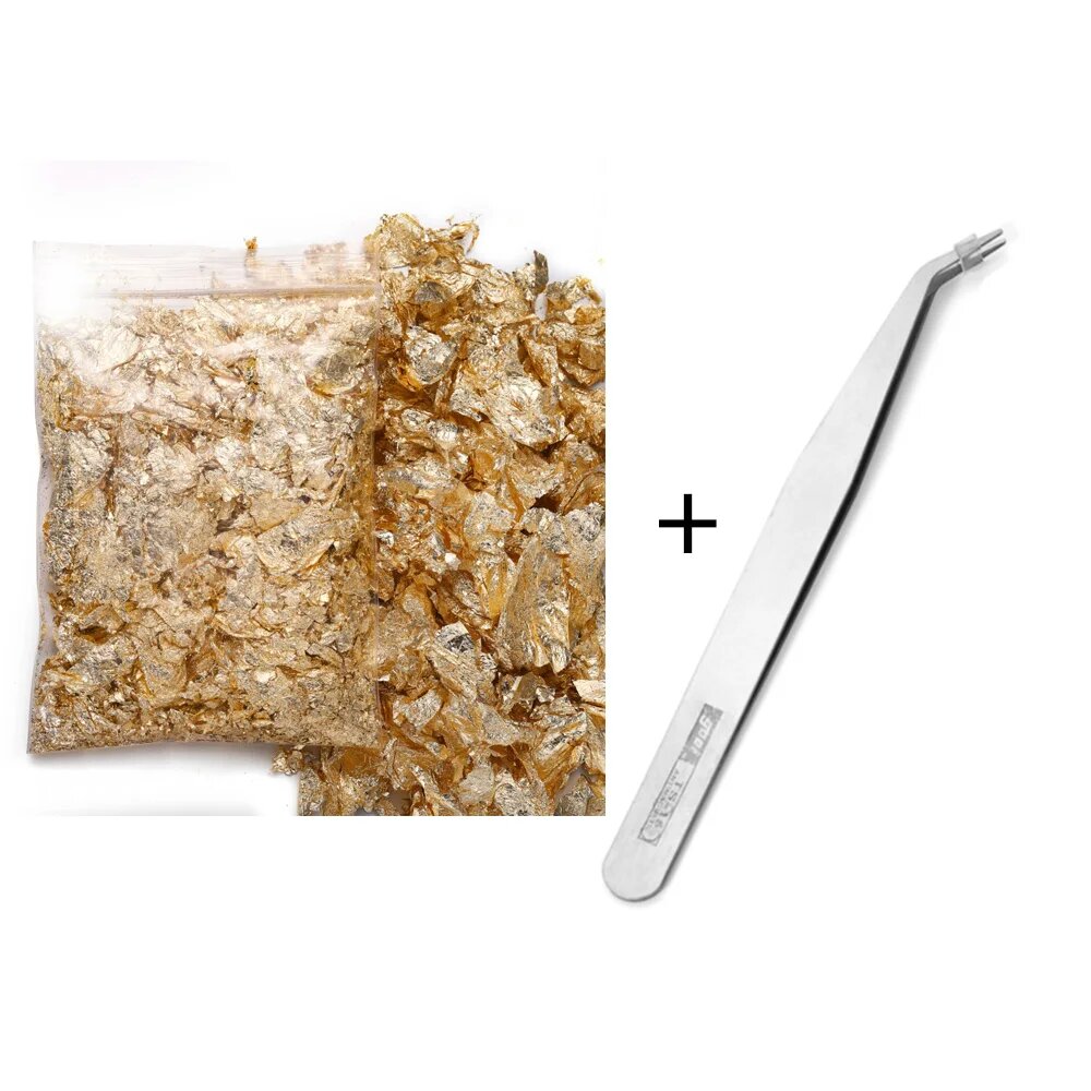 Золотые листья и хлопья для эпоксидной смолы YouYoungDifferent