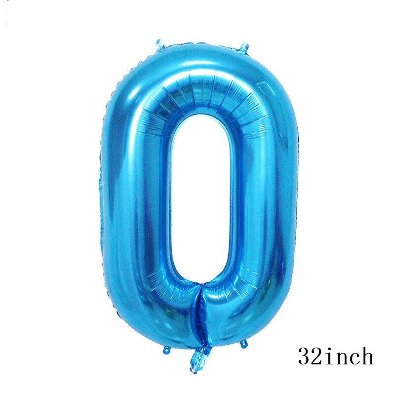 Воздушные шары Дэдпул и Мстители HEROCROSS Синий, 1pc 32inch Number