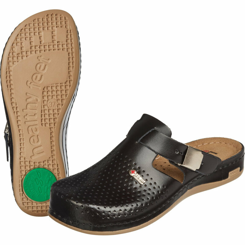 Сабо Leon черные (мод. MED950), р. 40, 1421494