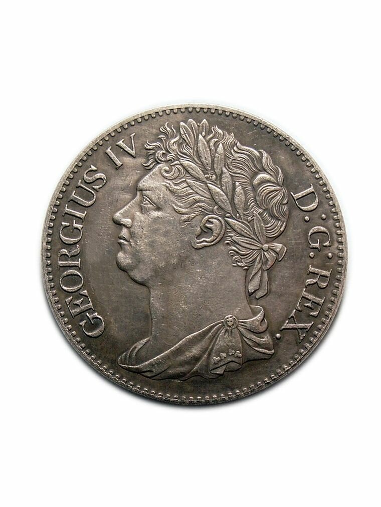 1 пенни 1822 года монета Ирландии Hibernia Георг 4 сувенирная копия монеты, нумизматика, деньги для коллекции