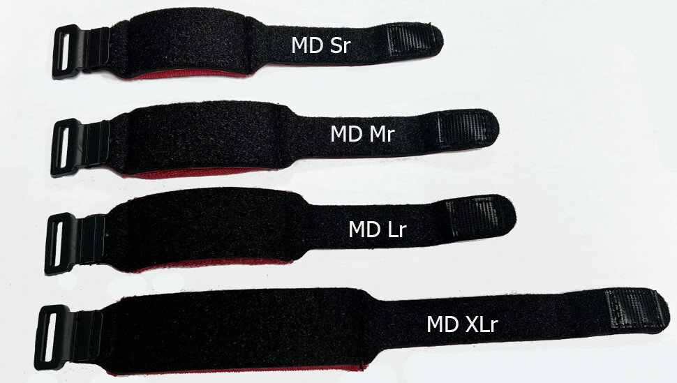 MD-S-R Демпфер гитарный, малый, черный/красный, Мозеръ