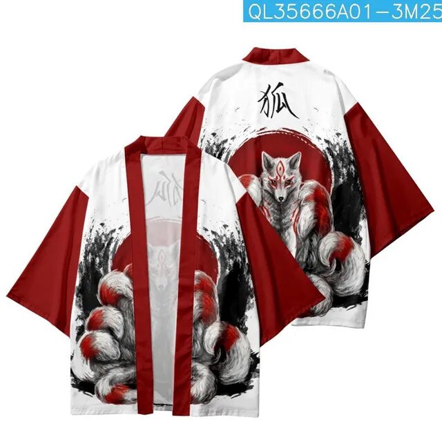 Nifineo аниме пальто с принтом дракона полиэстер unisex XL, hf-51