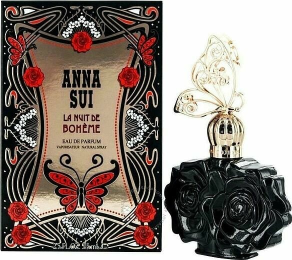 Anna Sui La Nuit De Boheme Eau De Parfum 75мл парфюмерная вода женская