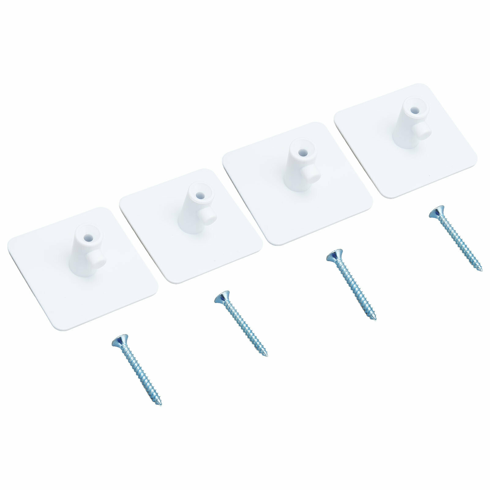 Держатели смесителей смесителя вертикальный висящий тип квадратный квадратный белый смеситель держатель аксессуаров для кухни для кухни