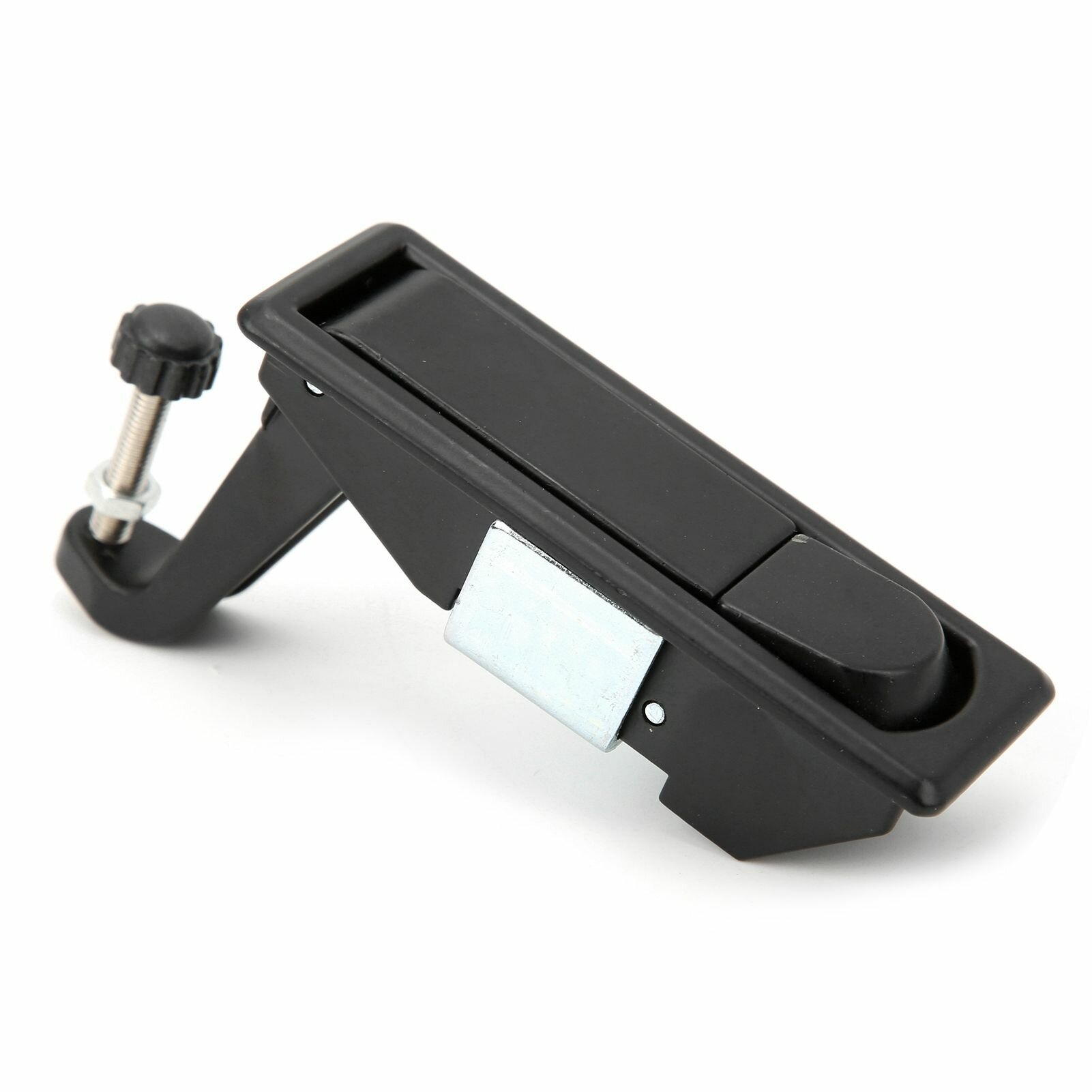 Компрессионная защелка, неблокирующийся ящик для инструментов, замок для чемодана, цинковый сплав для судового прицепа (черный)