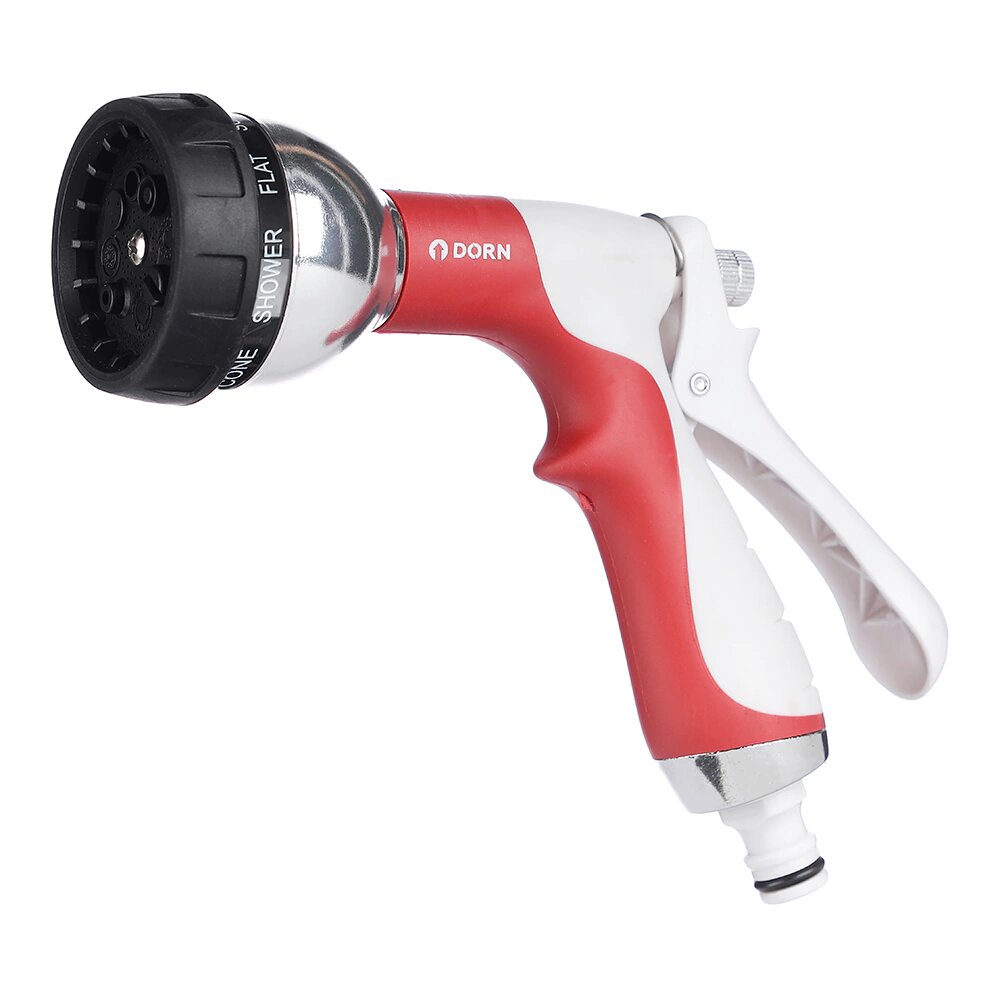 Пистолет-распылитель для полива с задним курком DORN 8 режимов