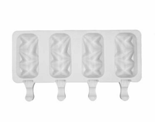 Силиконовые ледяные палочки Формула 4 - полостная машина для мороженого Летний детский десерт Кубический лоток Холодильник Сок Формула Кухонный инструмент