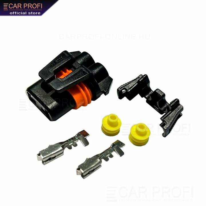 Цоколь-разъем HB4 (9006) CarProfi CP-SCT-HB4M-WW Male (пластиковый без проводов) 1 шт.