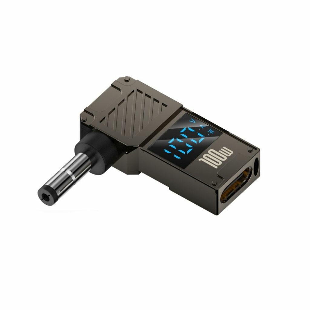 Переходник Type C trick для подключения цифрового дисплея постоянного тока-4017 черный