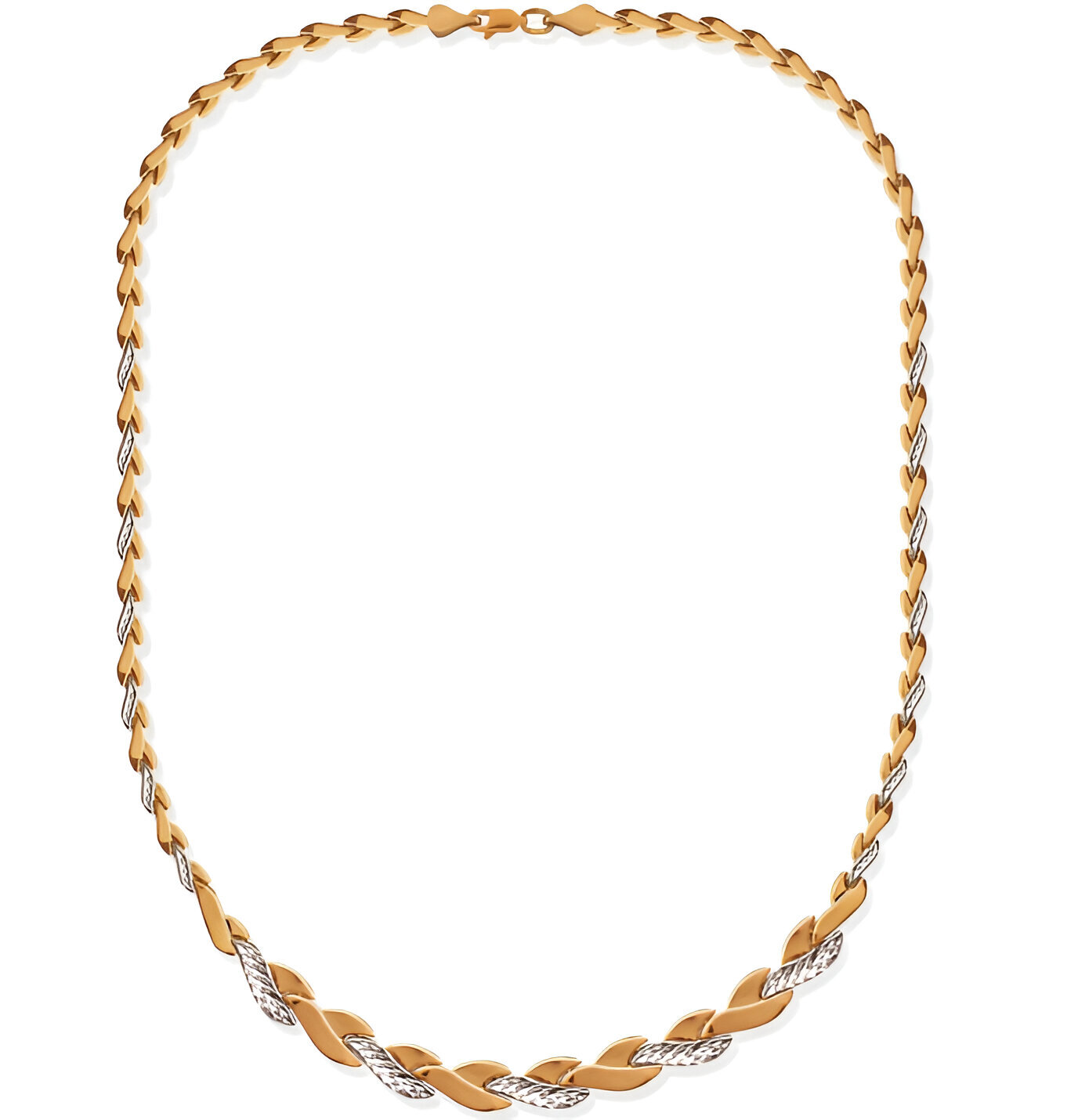 Колье Laurentia, красное золото, 585 проба, родирование