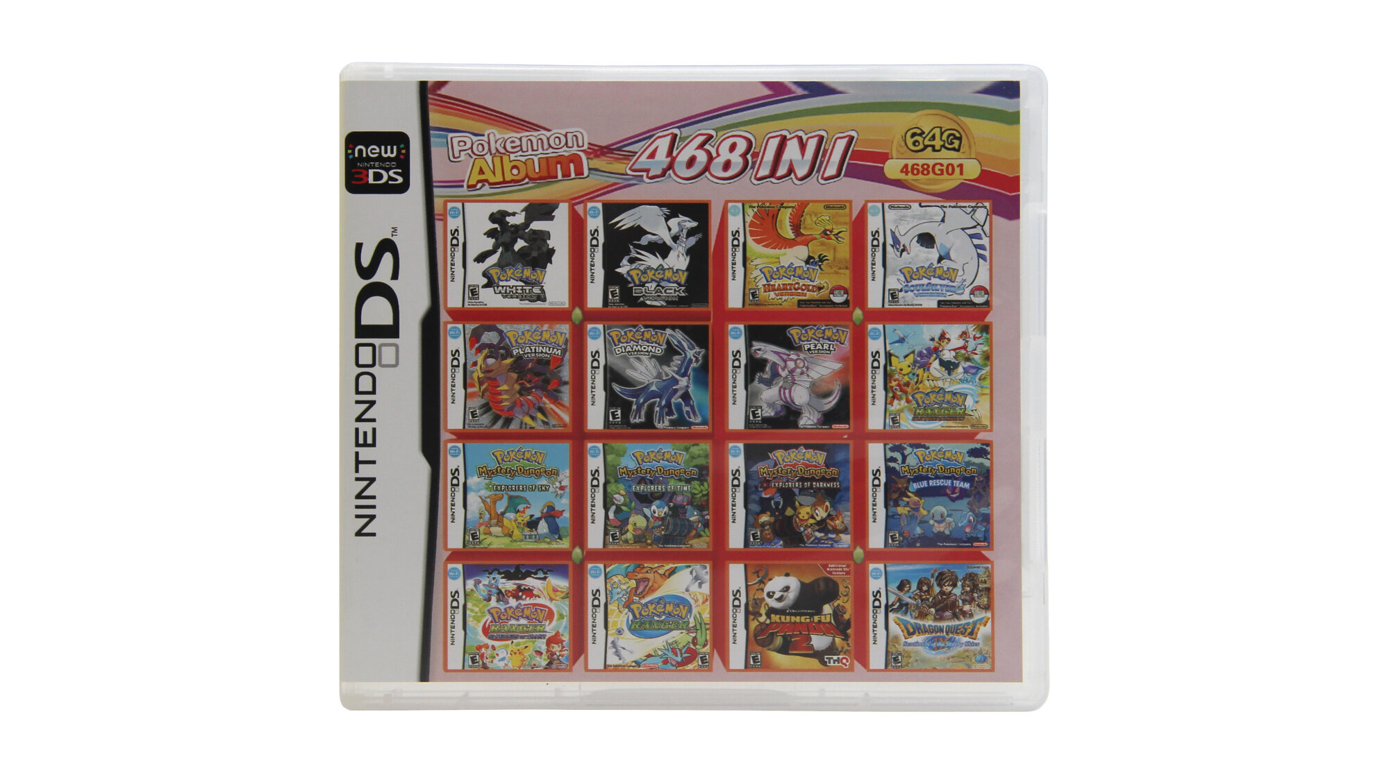 NDS Multi Games 468 in 1 (Новая, Полностью на Английском языке)