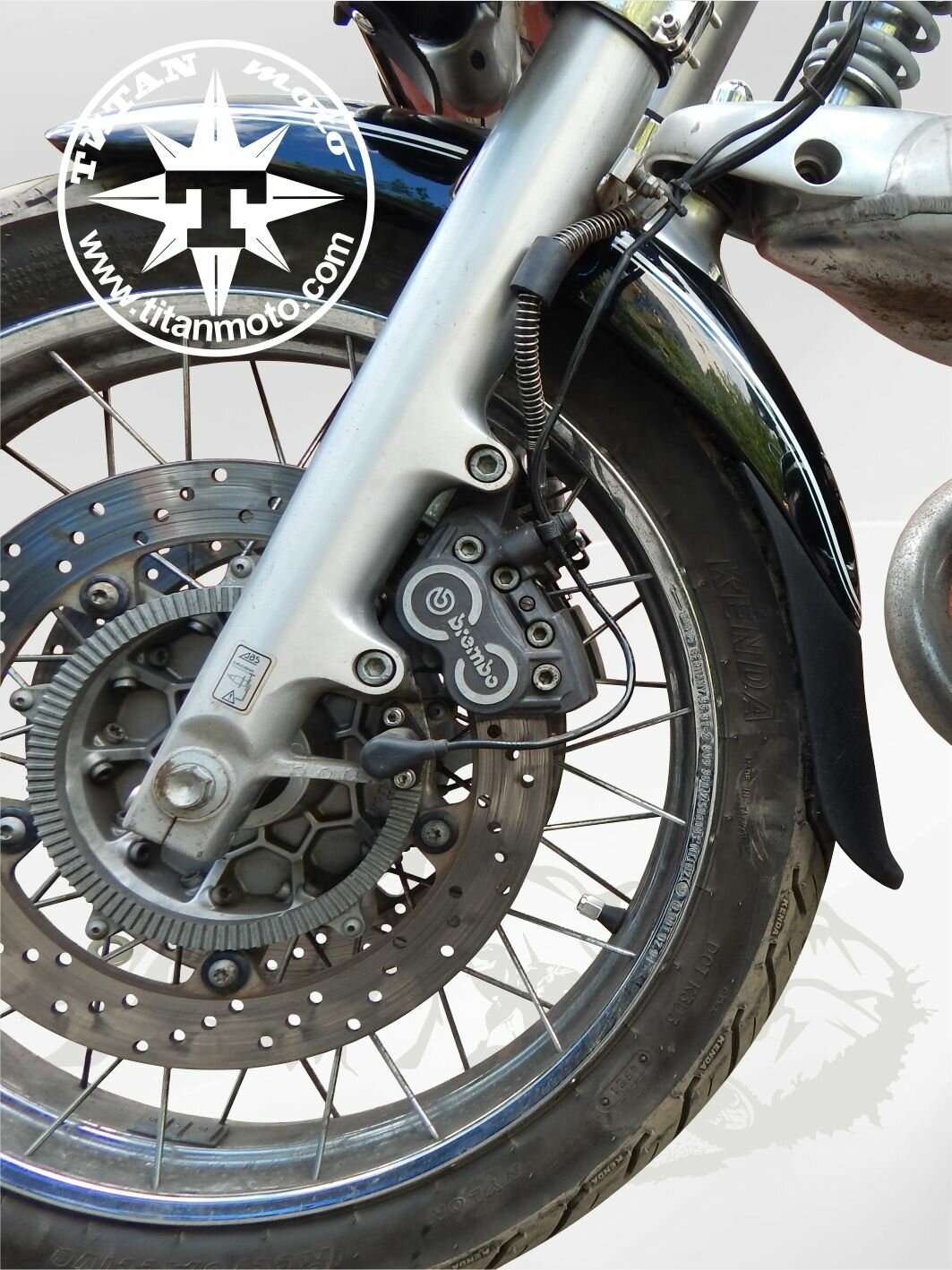 Удлинитель переднего крыла BMW R 1200C (1996-2004), BMW R 850C. Титаn moto