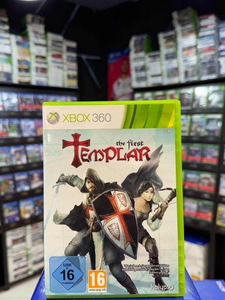 Игра The First Templar (Xbox 360) (Box)