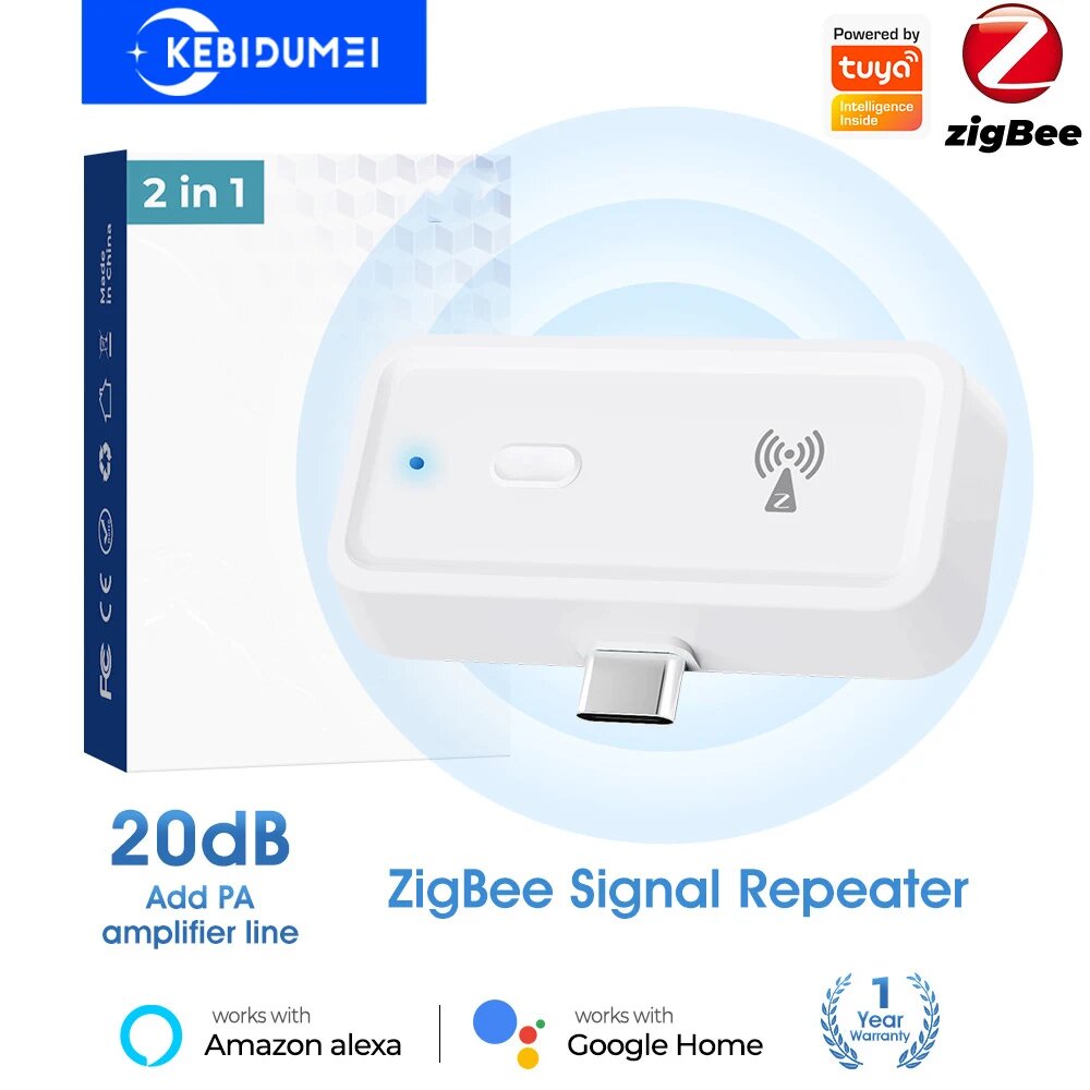 Репитер сигнала Kebidumei ZigBee для умного дома