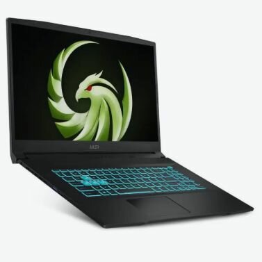 17,3" Ноутбук MSI Bravo 17 C7VE-064XRU (9S7-17LN11-064) черный - 1920x1080, IPS, AMD Ryzen 5 7535H, ядра: 6 x 3,3 ГГц, 16 ГБ, SSD 512 ГБ, NVIDIA GeForce RTX 4050 для ноутбуков (6 ГБ), Windows 10 Pro