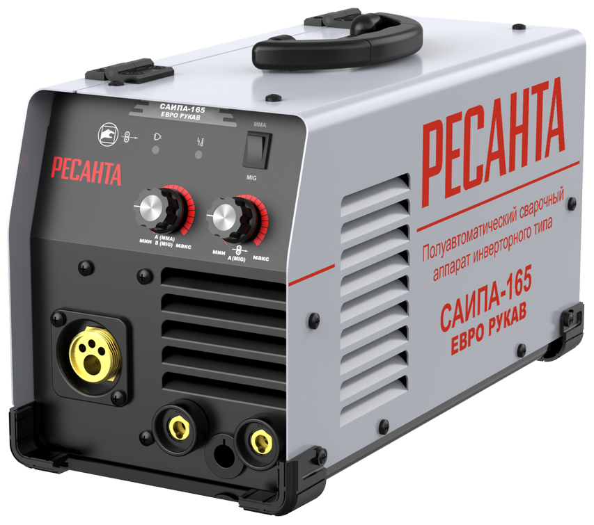 Сварочный полуавтомат САИПА-165 Евро рукав (MIG/MAG) Ресанта