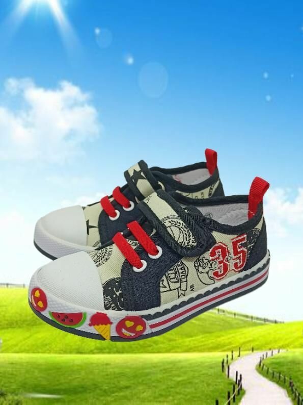 Кеды Кеды для мальчика Milton, арт. 29025, цвет: чёрный, Размер 22