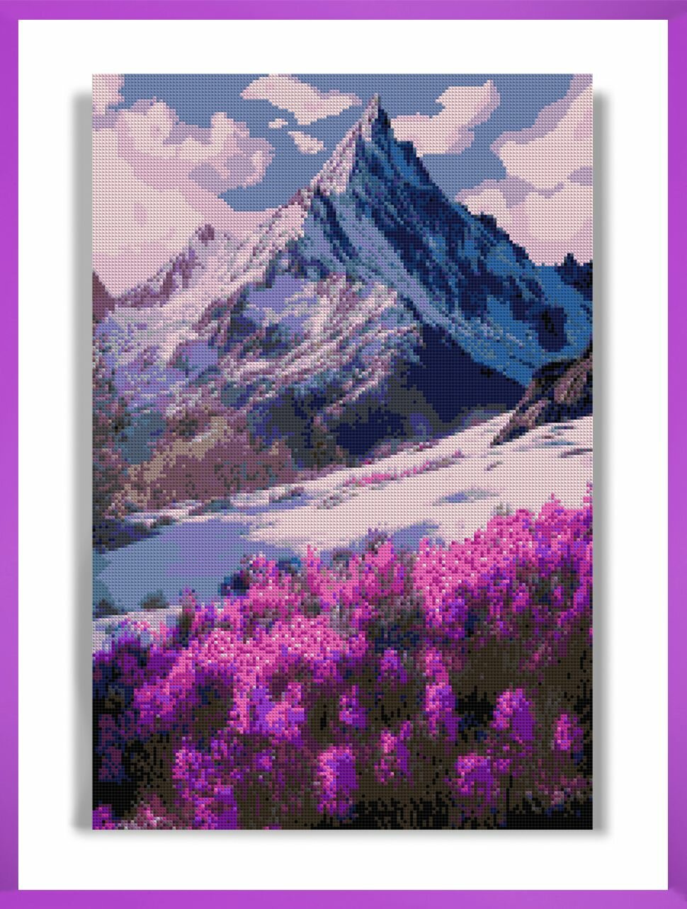 Алмазная мозаика на подрамнике - Пейзаж Свободы