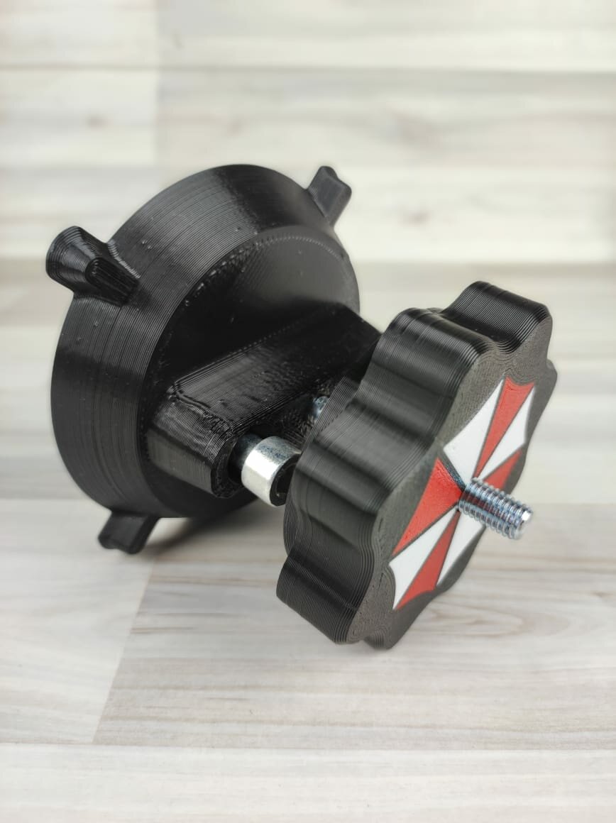 Крепление Umbrella усиленное для экспедиционной канистры "Экстрим+", Art-Rider, PETG / 3D-печать, , M10, черный