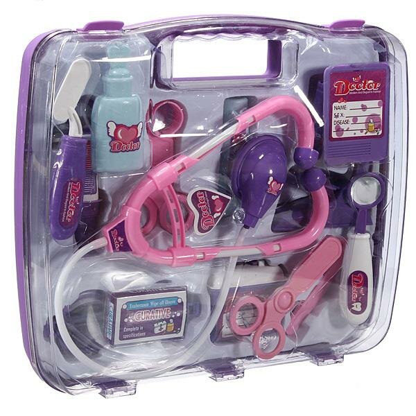 Happy Island ролевые игры набор для игры в доктора и футляр для переноски медицинский набор для мальчиков и девочек детская игрушка