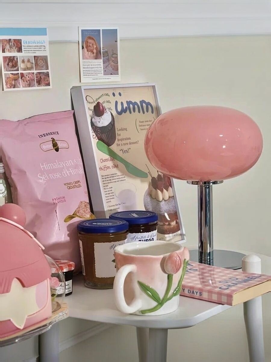 USB-настольная лампа JIUMaSHIRH-R024 розовый леденец розовая настольная лампа для комнаты девочки