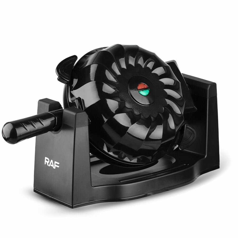 Хлебопечка, 1800Вт, металлический корпус, черно-серебристая, 360° вращение