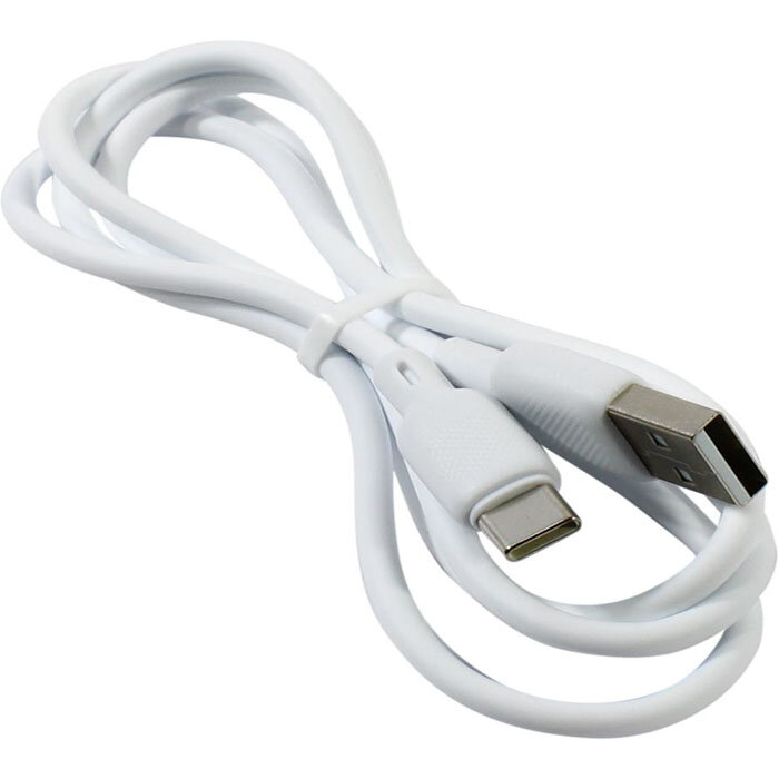 Кабель USB-Cm/Am Borofone BX113 Silicone White - 1м белый